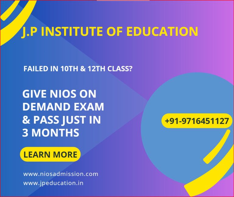 Nios Admission & Coaching Center in Gurgaon, Delhi, Faridabad
